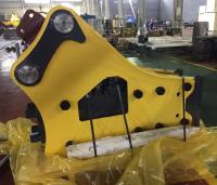 China Side Type Rock Hammer Excavator 100kg-500kg Hydraulic Breaker For Mini Excavator for sale