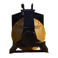China capacity 0.8-3.6m3 Rotating Screening Bucket For 1-50T Excavator for sale