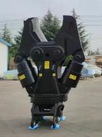 China Heavy Duty Excavator Attachments Double Cylinder Full Blade Hydraulic Shear for sale