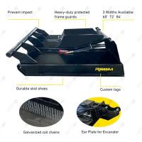 China Extreme Duty Skid Steer Attachments 1-60T Grass Slasher Machine for sale