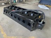 China Customized Skid Steer Vibratory Roller Compactor Single Drum for sale
