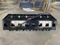 China Customized Skid Steer Vibratory Roller Compactor Single Drum for sale