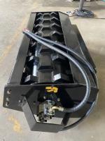 China Customized Skid Steer Vibratory Roller Compactor Single Drum for sale