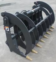 China 16Mpa Working Pressure Skid Steer Attachments Hydraulic Grapple for sale