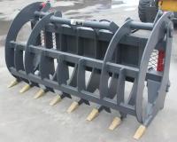 China 16Mpa Working Pressure Skid Steer Attachments Hydraulic Grapple for sale
