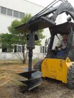 China ISO SGS Skid Steer Attachments Earth Auger / Post Hole Digger for sale