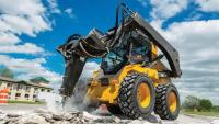 China 90-120 Bar Skid Steer Attachments Hydraulic Rock Breaker 700-1200 Bpm for sale