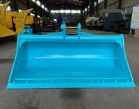 China Cleaning Excavator Mud Bucket Durable Steel Backhoe Mud Bucket for sale