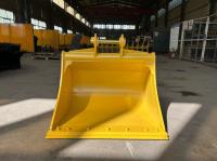 China Reinforced Steel Drilling Mud Bucket For Backhoe Excavator for sale