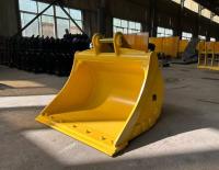 China Reinforced Steel Drilling Mud Bucket For Backhoe Excavator for sale