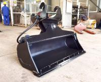 China High-Strength Steel Mini Digger Tilt Bucket For Excavator  Precise Grading for sale