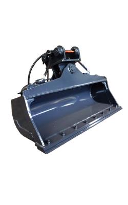 China Sturdy Material Excavator Tilting Bucket Q345B Q460 Hydraulic Ditching Bucket for sale