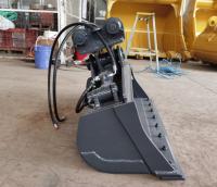 China Sturdy Material Excavator Tilting Bucket Q345B Q460 Hydraulic Ditching Bucket for sale