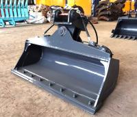 China Sturdy Material Excavator Tilting Bucket Q345B Q460 Hydraulic Ditching Bucket for sale