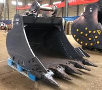 China 5-100 tons Excavator Stone Bucket For Earthmoving & Grading Tasks for sale