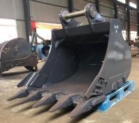 China 5-100 tons Excavator Stone Bucket For Earthmoving & Grading Tasks for sale