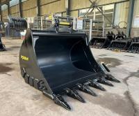 China Rugged Steel Construction Excavator Digger Bucket Efficient Trenching Land Clearing for sale
