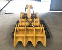 China Reinforced Steel Digger Thumb Grab HARDOX450/500 Customized for sale