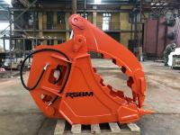 China Durable Steel Excavator Grab Bucket Optimal For Debris Sorting for sale