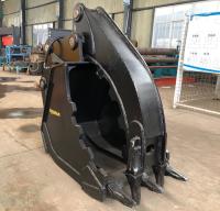 China Heavy Duty Digger Thumb Grab Q345B For Construction Works for sale