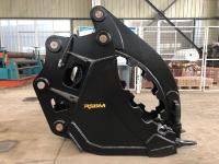 China Heavy Duty Digger Thumb Grab Q345B For Construction Works for sale