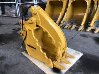 China Precision Control Excavator Grab Bucket Premium Alloy For Site Cleanup for sale