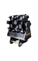 China 1-50 Ton Excavator Compaction Wheel with NM360/400 Material for sale