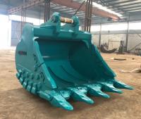 China 1-80T Excavator Rock Bucket Rock Digging Bucket Mining And Demolition for sale