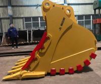 China Excavators Heavy Duty Rock Bucket Grapple Premium Alloy Demanding Terrains for sale