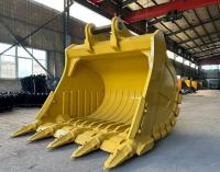 China Energy Mining Excavator Rock Bucket Q345B Q460 Rock Bucket for sale