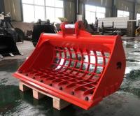 China Q345B Excavator Skeleton Bucket Sifting Bucket For Excavator for sale