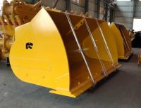 China Heavy Duty Steel Wheel Loader Attachments For Bulk Material Handling for sale