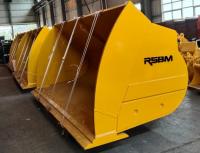 China Heavy Duty Steel Wheel Loader Attachments For Bulk Material Handling for sale
