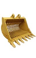 China Skeleton Bucket Designed For Backhoe Excavators Weighing Between 1 And 50 Tons for sale