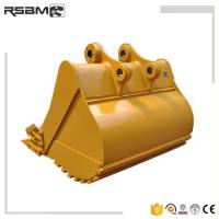 China Q355 0.1-1.2m³ Wear-Resistant Optimal Excavator Digger Bucket For Minging & Road Construction for sale