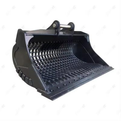 China Q355 Skeleton Bucket Designed For Backhoe Excavators Landscaping for sale