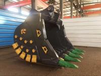 China HARDOX450 1-50 Ton Excavator Sieve Bucket For Mining Operations Land Grading for sale