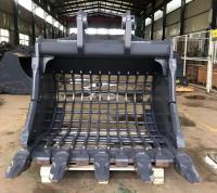 China Heavy Machine Land Grading Parts Q355 Skeleton Bucket For 1-80T Excavator for sale