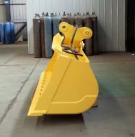 China 5-100 Ton Mini Earth Digger Tilt Bucket Hydraulic Excavator Tilt Mud Bucket with cutting edges for sale