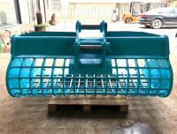 China Q355 1-50t Excavator Customized Grids Mud Bucket Profile Shaker Bucket for sale