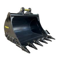 China HARDOX400 1.15m3 Excavator Digger Bucket For Digging Foundations Trenches for sale