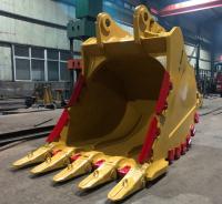 China Q345B Raw Materials In 8M³ Heavy Duty Rock Bucket For Tough Jobs for sale