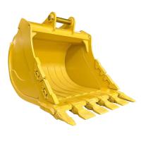 China Versatile Digger Bucket Parts HD Rock Bucket For Customized Work Tool Combinations for sale