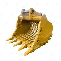 China Customized Excavator Skeleton Digging Bucket For 1-100T Road Construction Machines for sale