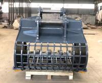 China Versatile Excavator Skeleton Rock Bucket With Customized Design And Q460 Material for sale