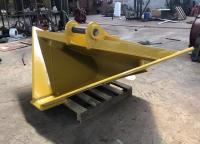 China Customizable Excavator Trenching Bucket Applied Size 60-90cm Top Width 30cm Double Teeth for sale