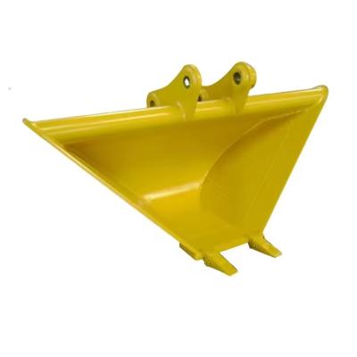 China Customizable Excavator Trenching Bucket Applied Size 60-90cm Top Width 30cm Double Teeth for sale