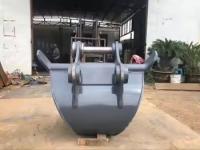 China Top Width Excavator Trenching Bucket Unyielding Alloy Composition Customized Capacity for sale