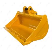 China 1-80t Excavator Mud Bucket With Increased Debris Handling Capacity And Reversible Blade for sale