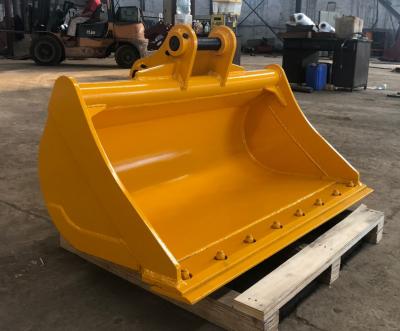 China Hydraulic Excavators Direct Linkage Backhoe Loader Mud Bucket for sale